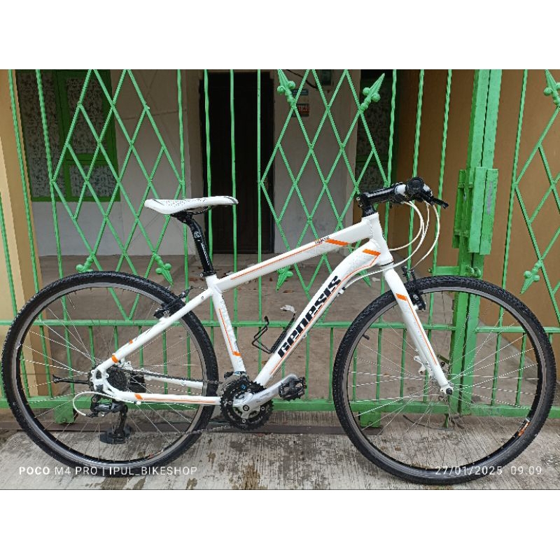 Jual sepeda hibrid/gravel 700c genesis heartz alloy | Shopee Indonesia