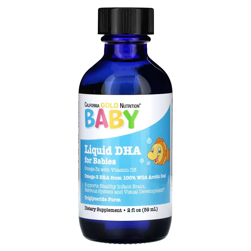 Jual California Gold Baby DHA Omega-3s with Vitamin D3 59 ml | Shopee ...