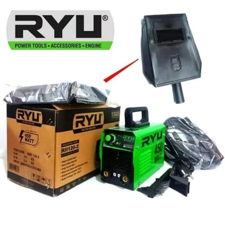 Jual RYU Mesin Travo Las Listrik 120A - Trafo Welding Inverter IGBT 120 Tekiro 450 Watt | Shopee ...