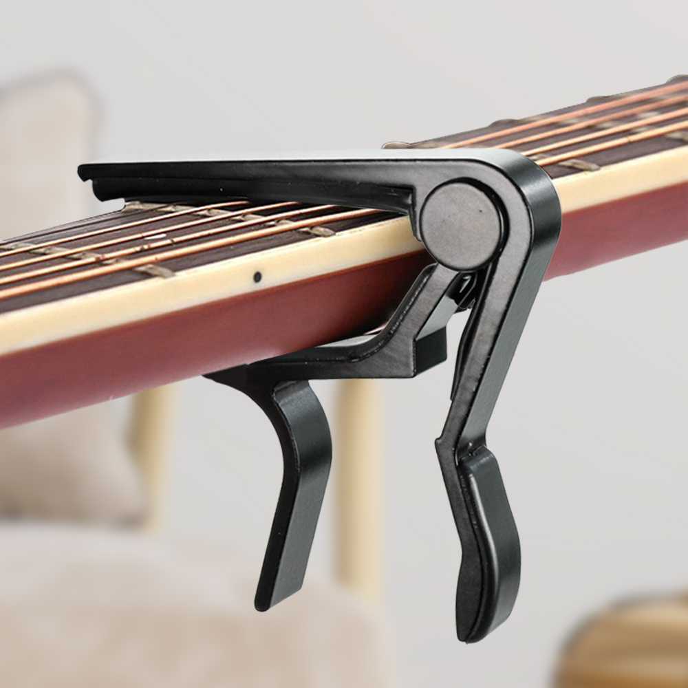 Jual Capo penjepit fret gitar guitar bass ukulele bahan alumunium ...