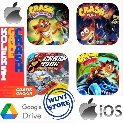 Jual IOS Crash PPSSPP Koleksi Game | Bisa di IOS / Android / PC Plus Emulator | Beli 3 Gratis 1 ...