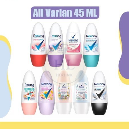 Jual REXONA Roll On Deodorant Series 45ml | Shopee Indonesia
