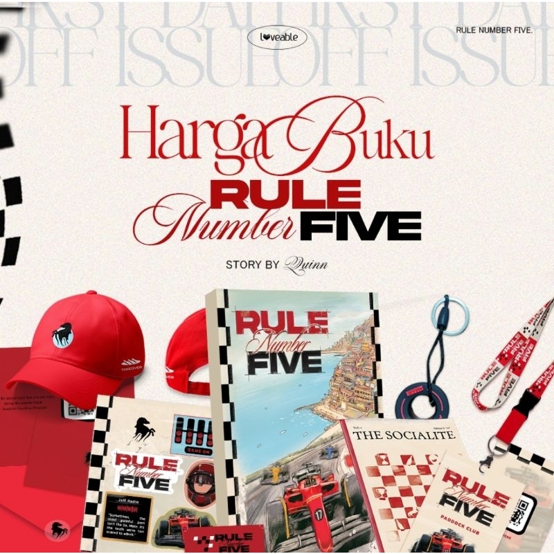 Jual Rule Number Five - Quinn - Loveable | Shopee Indonesia