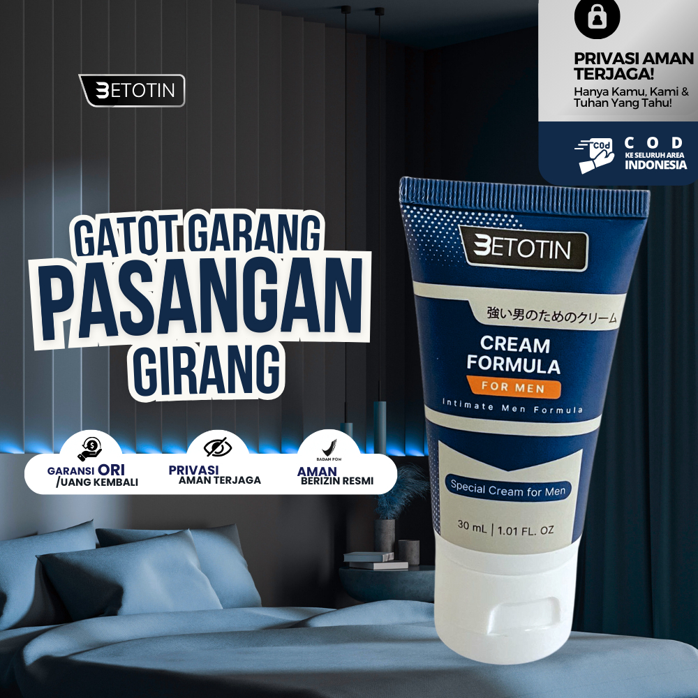 Jual Cream Formula Betotin 100% Original Penambah Ukuran Pria | Shopee ...