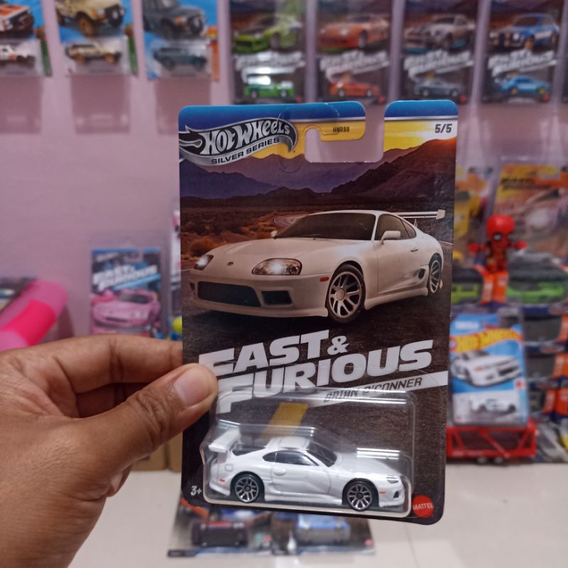 Jual Hot Wheels Fast Furious Toyota Supra Silver Series | Shopee Indonesia