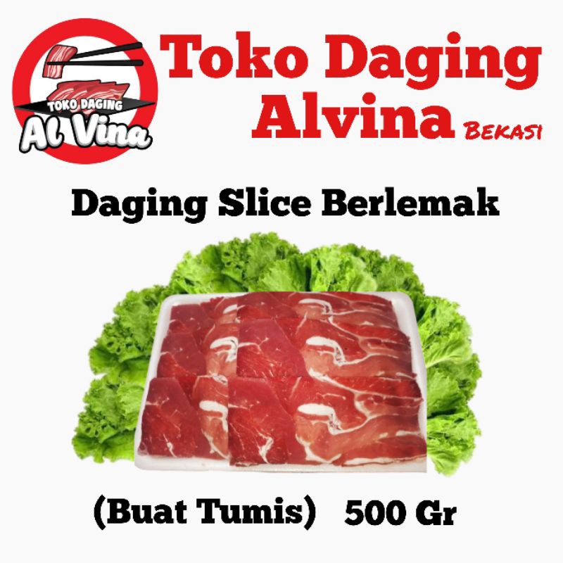 Jual Beef Slice Teriyaki Berlemak ( khusus masak tumis)-Toko Daging ...
