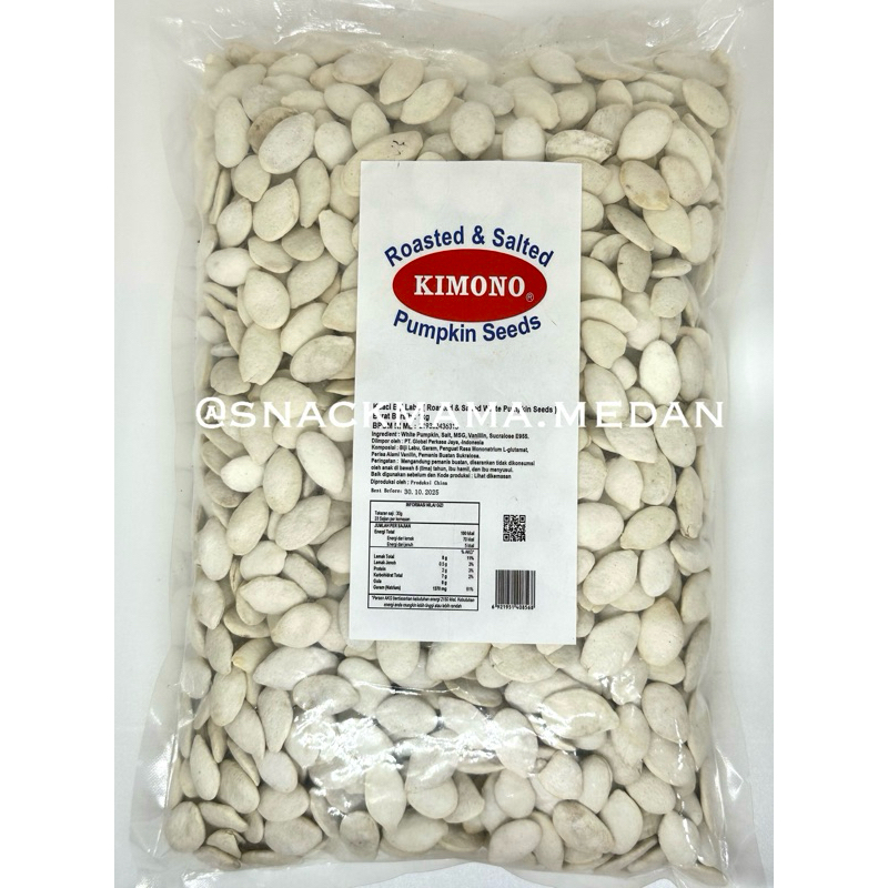 Jual [1KG] KUACI PUTIH BIJI LABU SUPER | Shopee Indonesia