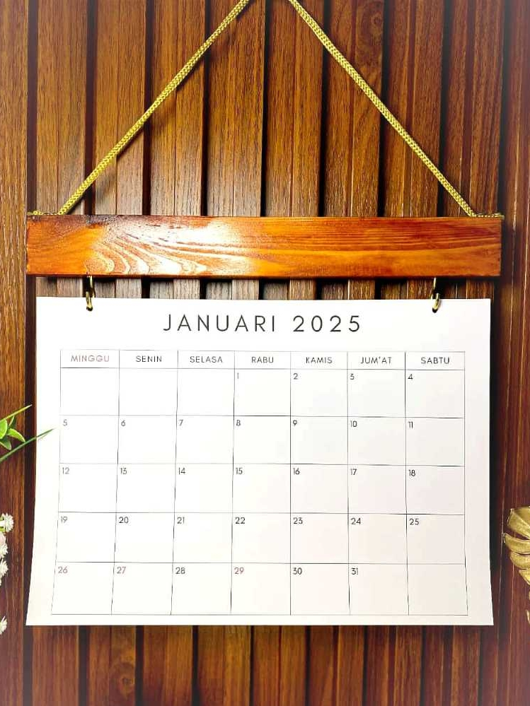Jual KALENDER DINDING MINIMALIS MODERN 2025 | Shopee Indonesia