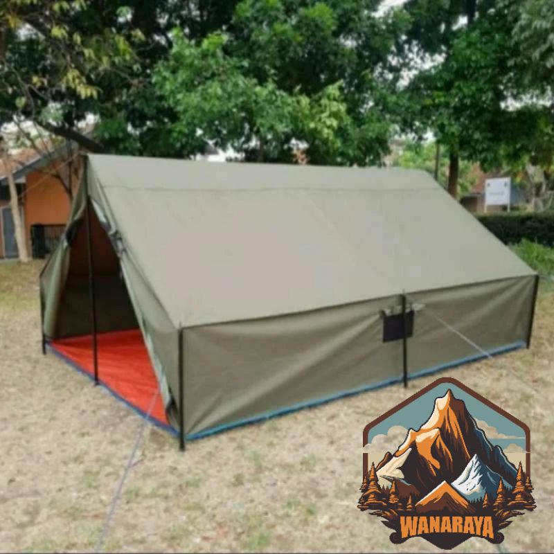 Jual Tenda pramuka outdoor kapasitas 8 - 12 orang bahan Polyester 300D ...