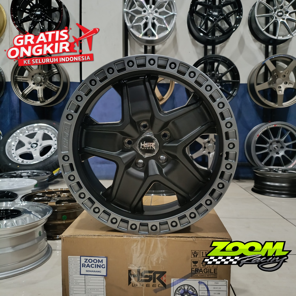 Jual Velg Mobil HSR Wolwal Ring 18 Untuk Terios, Rush, Xpander, Innova, Almaz, Camry, CIvic ...