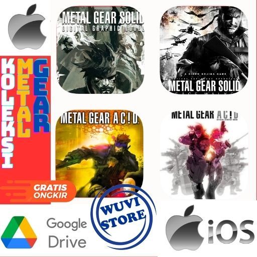Jual IOS Metal Gear PPSSPP Koleksi Game | Bisa di IOS / Android / PC ...