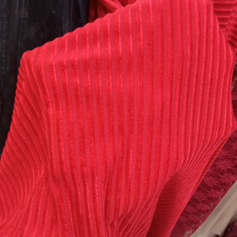 Jual Kain Beludru - Kain Beludru Salur - Kain Bahan Impor - Kain ...