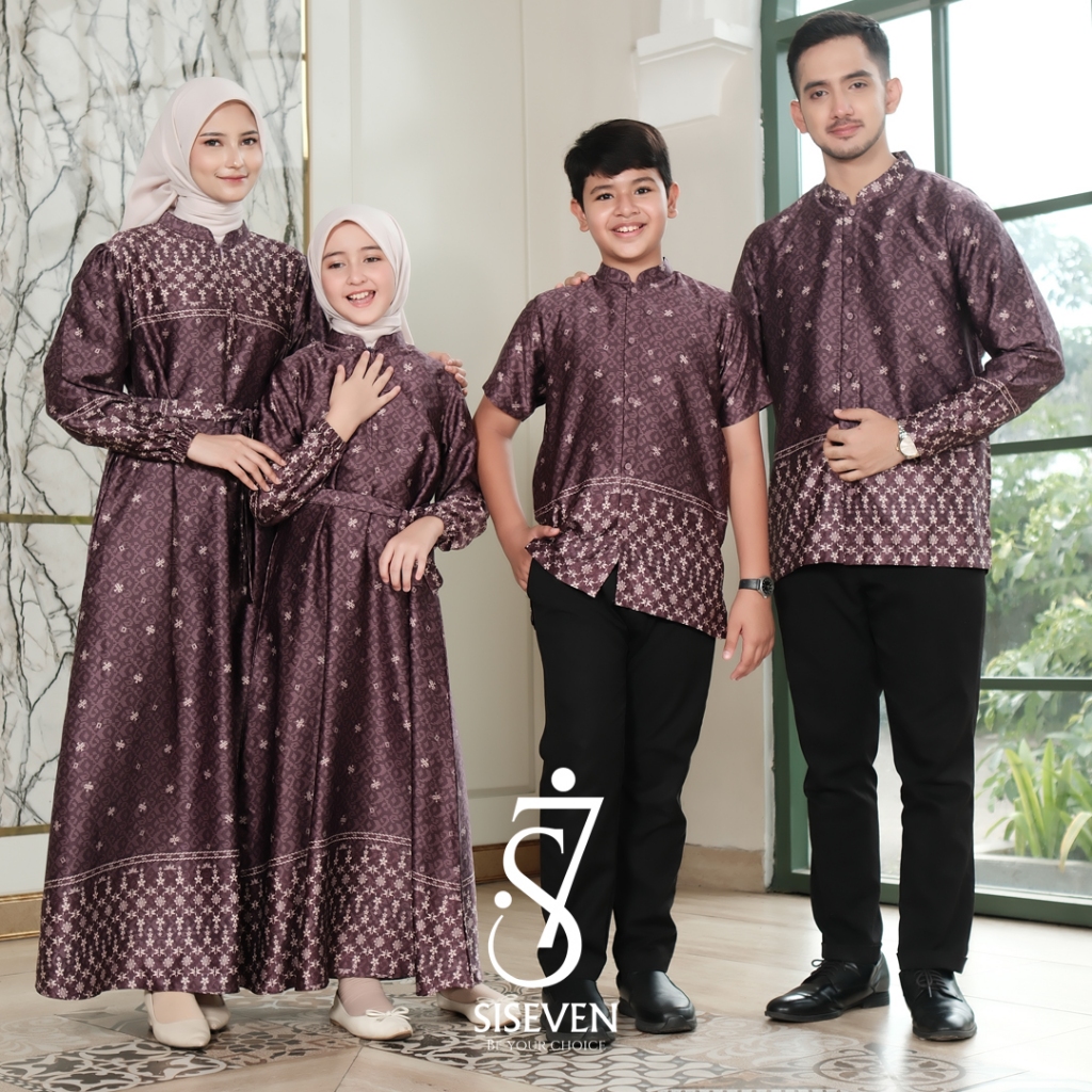 Jual Sarimbit Keluarga Lebaran Terbaru Gamis Pesta Kemeja Lengan ...