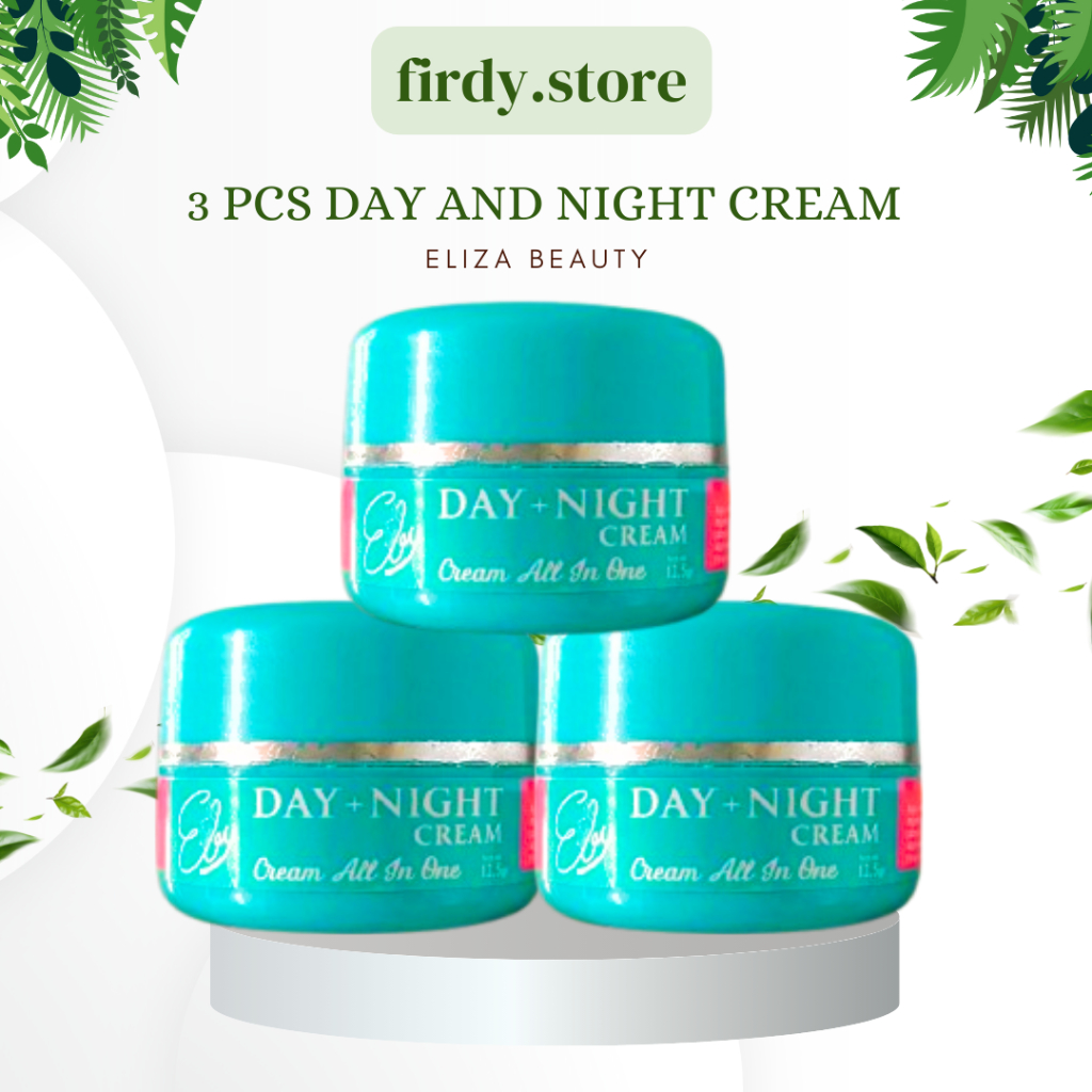 Jual Eliza Beauty Kemasan Baru Bundling 3pcs Cream Siang Malam Original ...