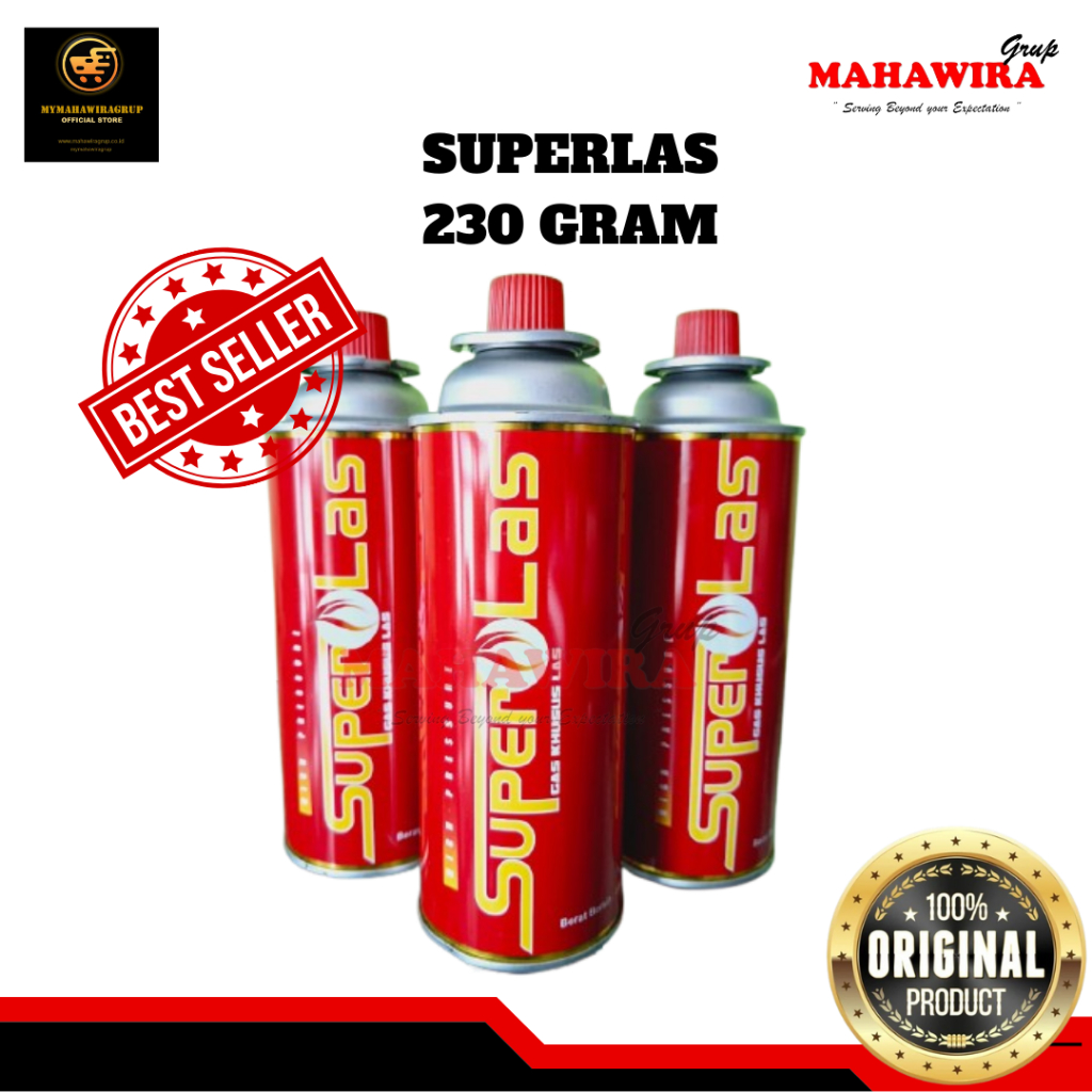Jual SUPERLAS 230 GR Original Bukan Refill tanpa Torch | Shopee Indonesia