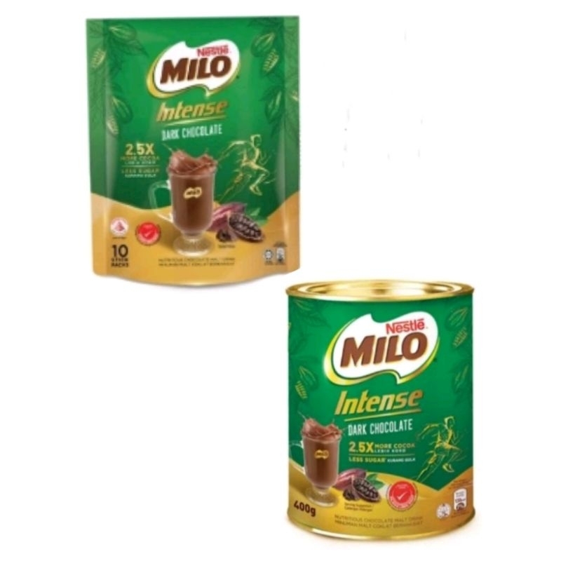 Jual Milo Intense Dark Choco (1 pack = 10 sachets) | Shopee Indonesia