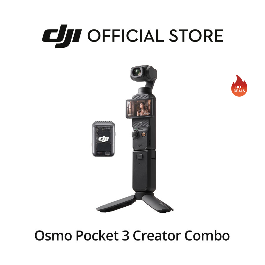 Jual DJI Osmo Pocket 3 Creator Combo - Pocket Gimbal Camera - Garansi Resmi TAM 1 Tahun | Shopee ...