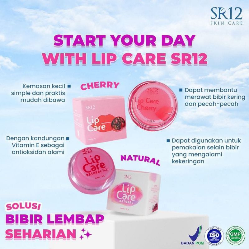 Jual LIP CARE SR12 ORIGINAL 100%, LIP BALM, VITAMIN BIBIR | Shopee Indonesia