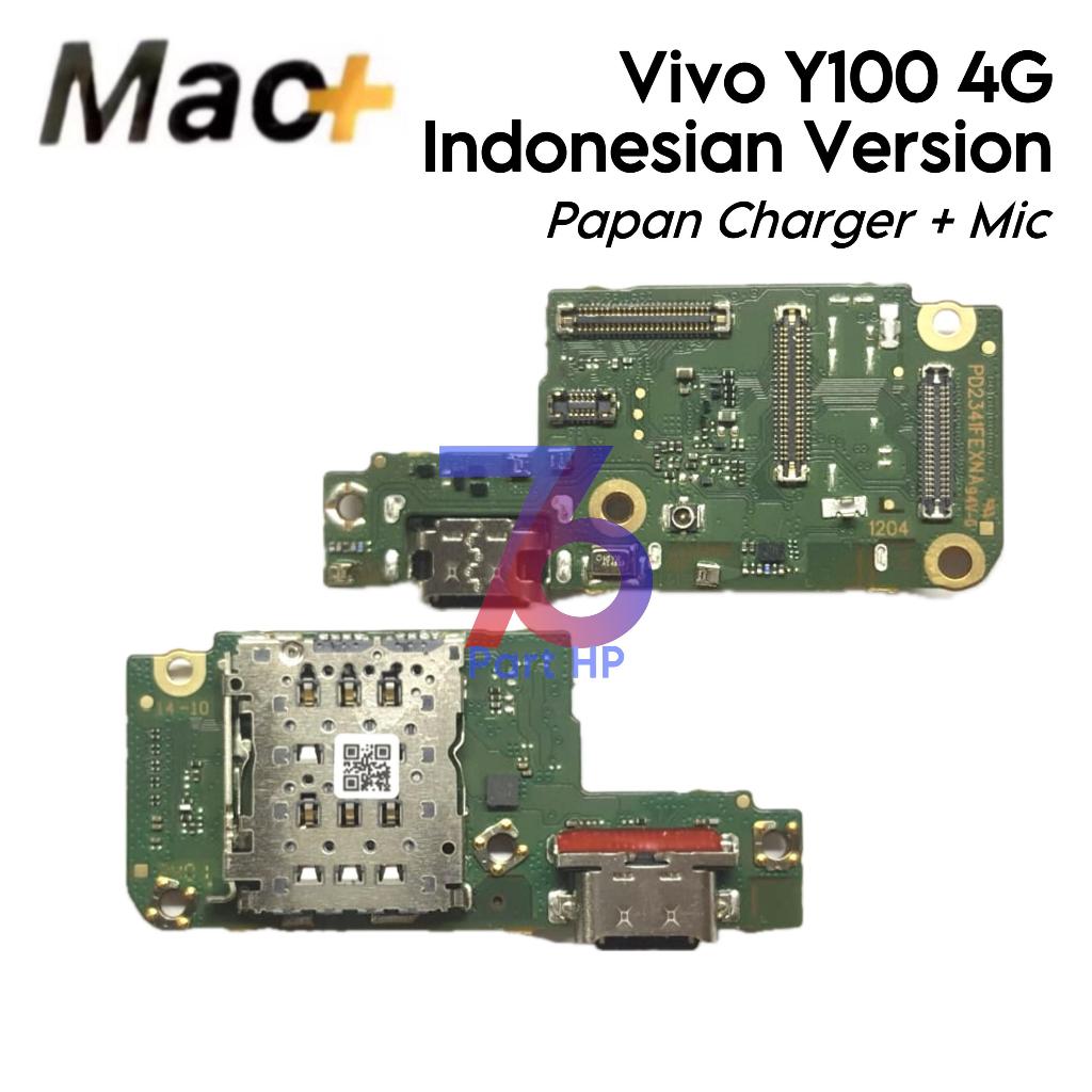 Jual Papan Konektor PCB Charger + Mic INDONESIAN VERSION Vivo Y100 4G - Flexible Flexibel ...