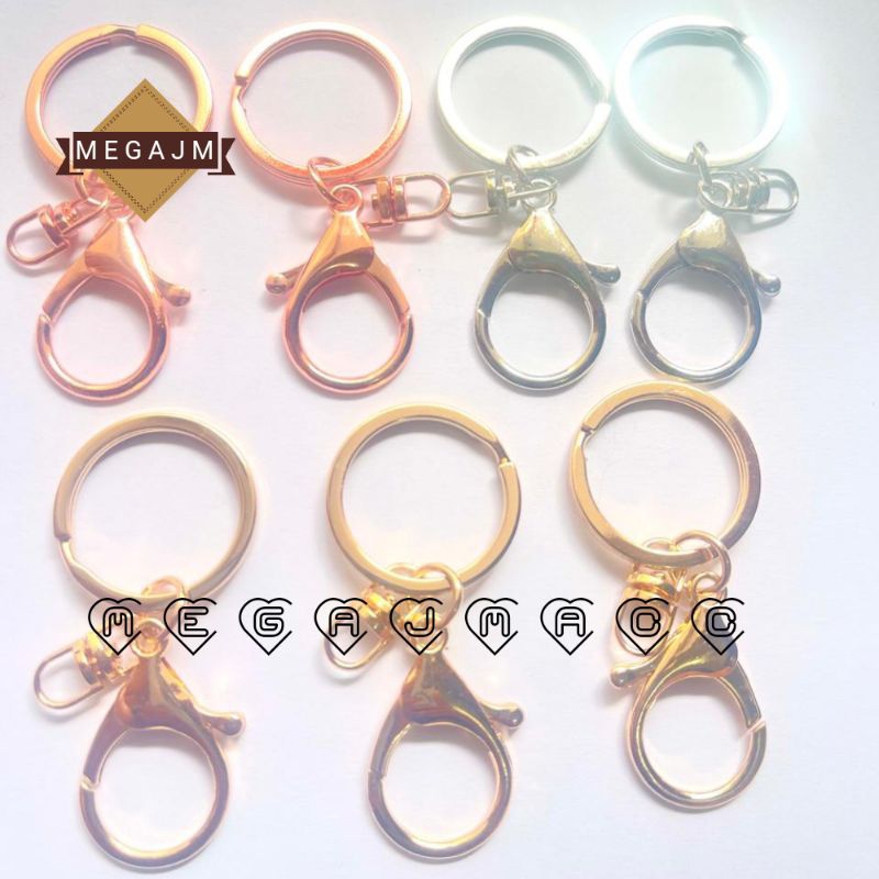 Jual Gantungan Konci/Motor/Tas Pengait Kokot Udang Besar Premium ...
