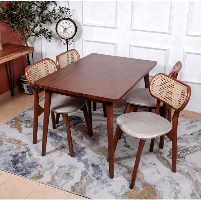 Jual dining set meja makan rotan set meja makan termurah meja makan minimalis meja makan ...