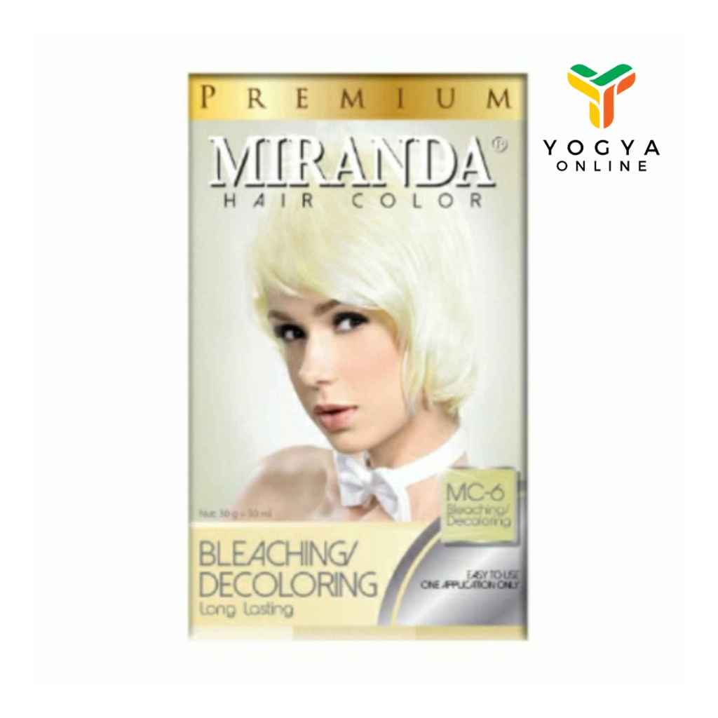 Jual Miranda Hair Col Mc6 Bleaching Box | Shopee Indonesia