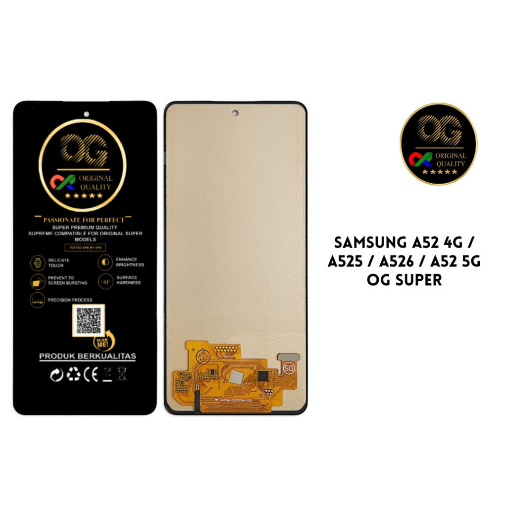 Jual ( OG SUPER ) LCD SAMSUNG A52 4G / A525 / A526 / A52 5G FULLSET ...