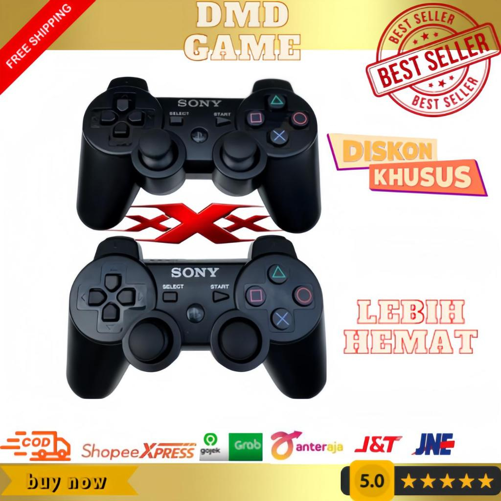 Jual PAKET 2 PCS STIK PS3 ORIGINAL PABRIK NON PAKING | Shopee Indonesia