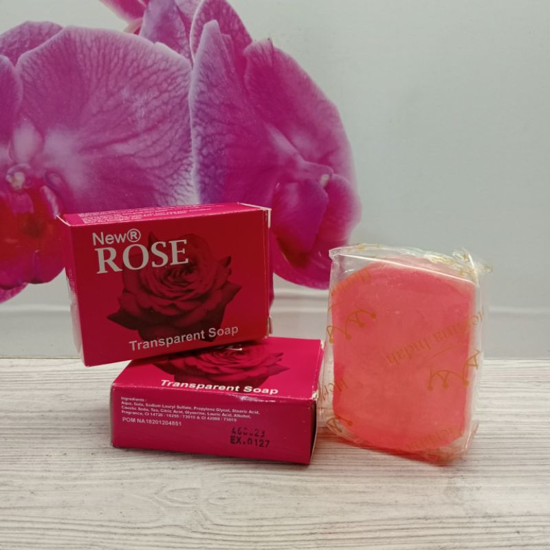 Jual SABUN ROSE NEW TRANSPARENT ORIGINAL | Shopee Indonesia
