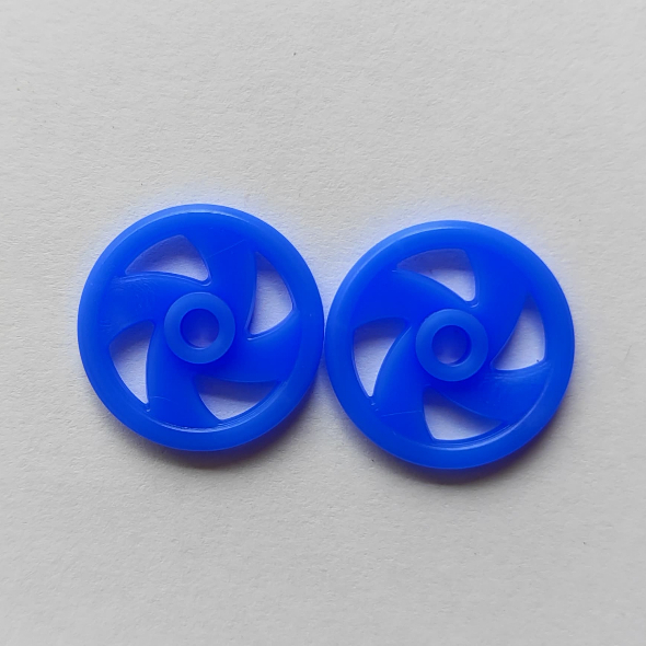 Jual roller plastik 19mm blue per 2pcs original tamiya | Shopee Indonesia