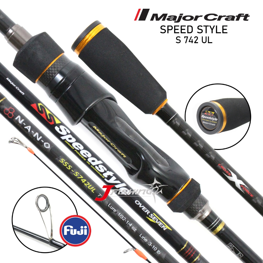 Jual Joran MAJOR CRAFT SPEEDSTYLE SSS-S742UL | SSC-662M | UL | Ultra ...