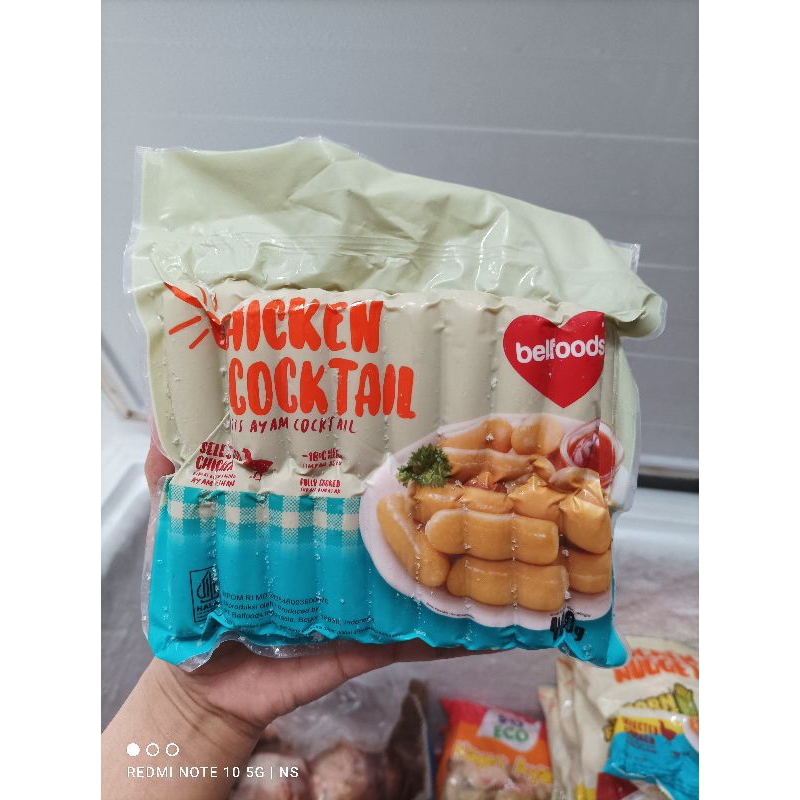Jual Belfoods Chicken Cocktail 400g / Sosis Ayam Cocktail | Shopee ...