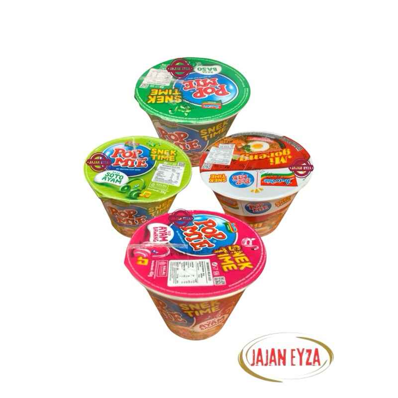 Jual INDOFOOD POP MIE CUP MINI SNEK (3pcs) | Shopee Indonesia
