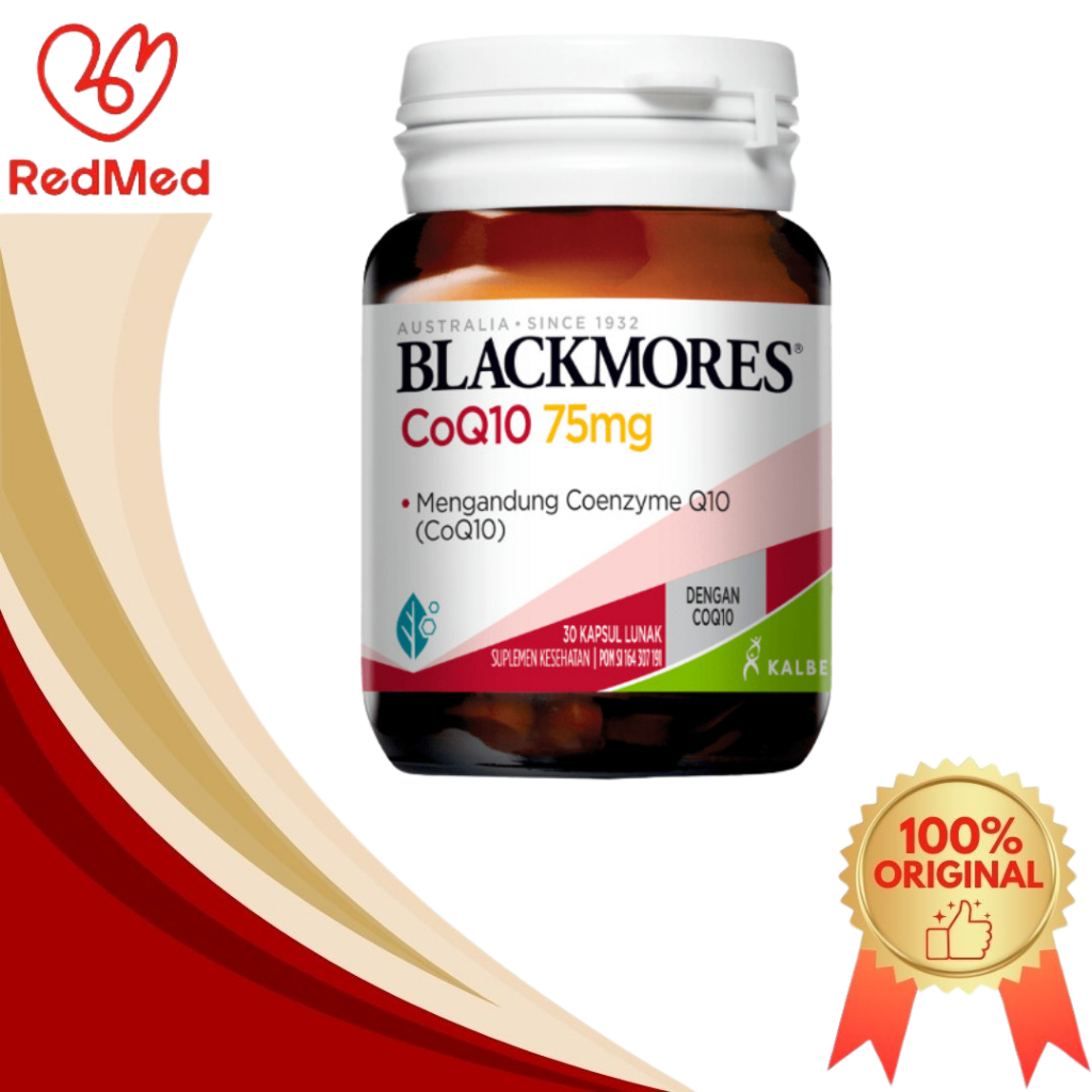 Jual BLACKMORES COQ10 75MG 30CAPS | Shopee Indonesia