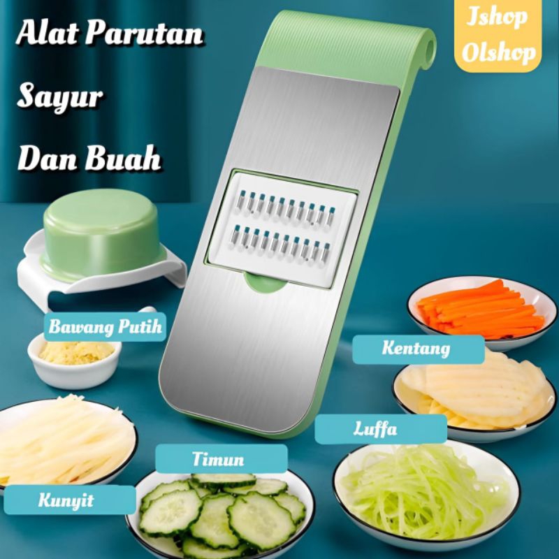 Jual Stainless VegetableCutter Parutan Sayur Dan Buah Steel Multifungsi ...