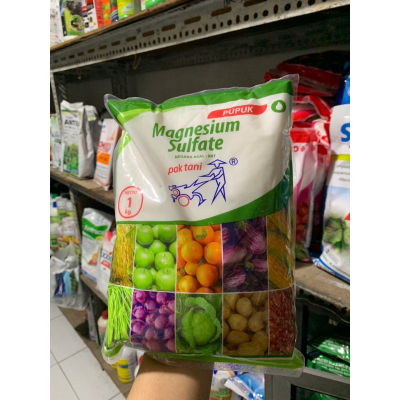 Jual Pupuk Magnesium Sulfate Pak Tani kemasan 1kg | Shopee Indonesia