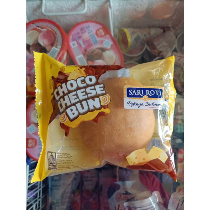 Jual Roti Sari Roti Choco Cheese Bun 55 Gram | Shopee Indonesia