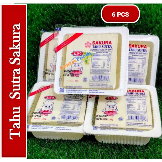 Jual Tahu Sutra Sakura - Tahu Sutera Japanese Silken Tofu Fresh | Isi 6 ...