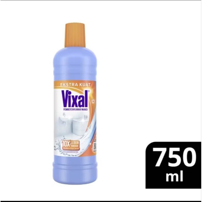 Jual VIXAL TRIPLE ACTION PEMBERSIH KAMAR MANDI 750 ML | Shopee Indonesia