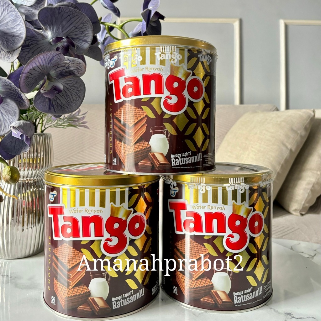 Jual Wafer Tango Jar Kaleng Ember Wafer Coklat Tango 325gram Wafer ...