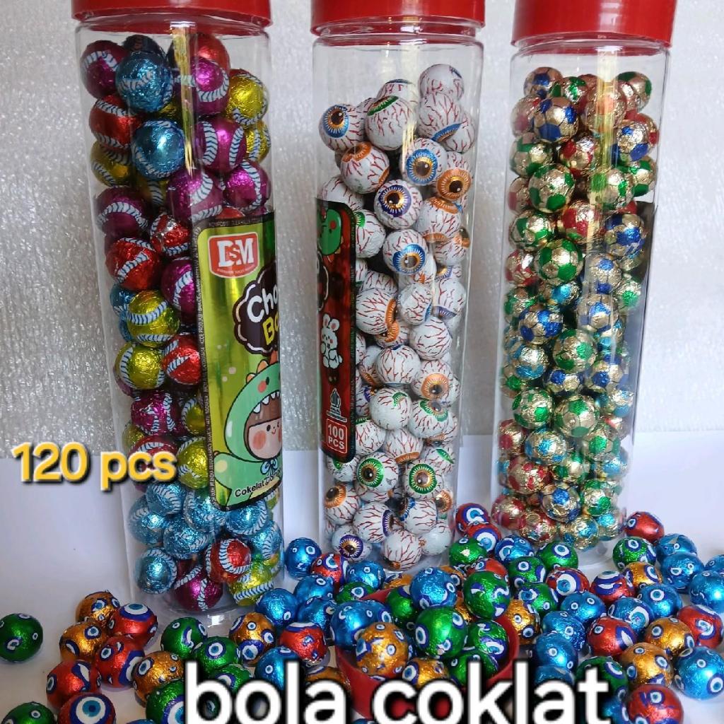 Jual CHOCO BALL coklat bola compound isi 100/toples | Shopee Indonesia