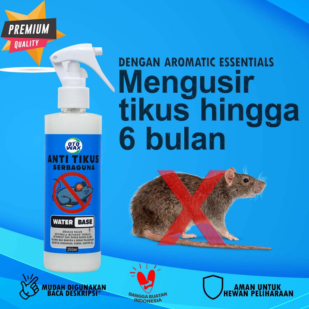 Jual Semprotan Pengusir Tikus Alami Obat Pengusir Anti Tikus Ampuh ...
