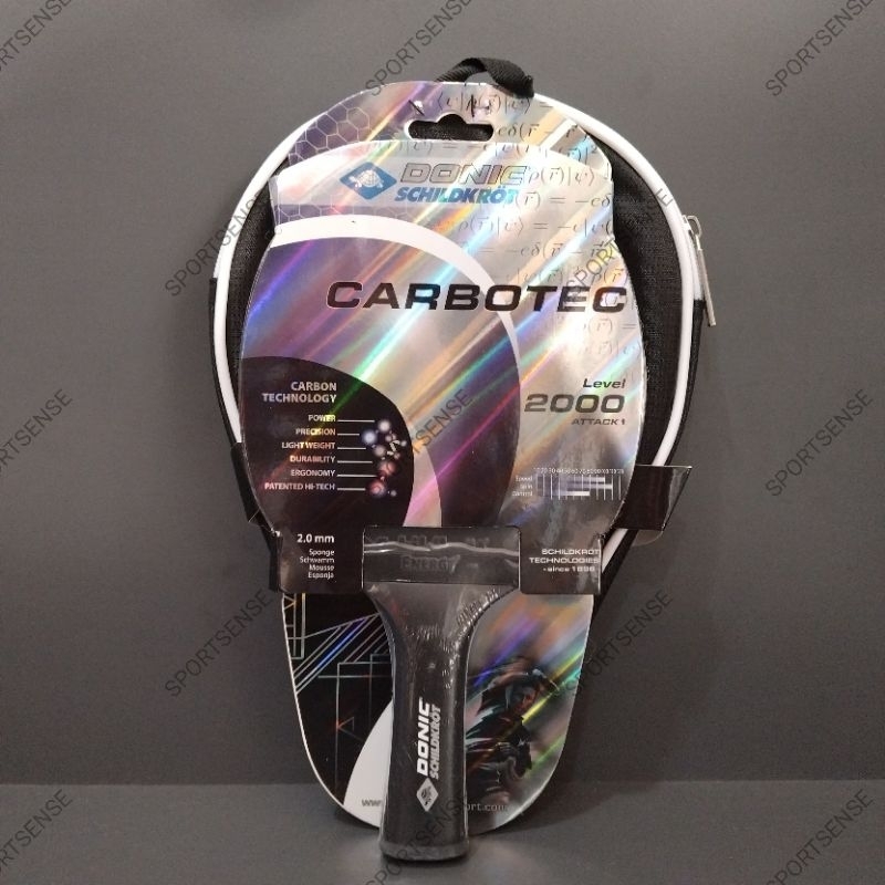 Jual Bat Bet Bad Pingpong Ping Pong Tenis Meja SCHILDKROT Carbotec Level 2000 Attack Table ...