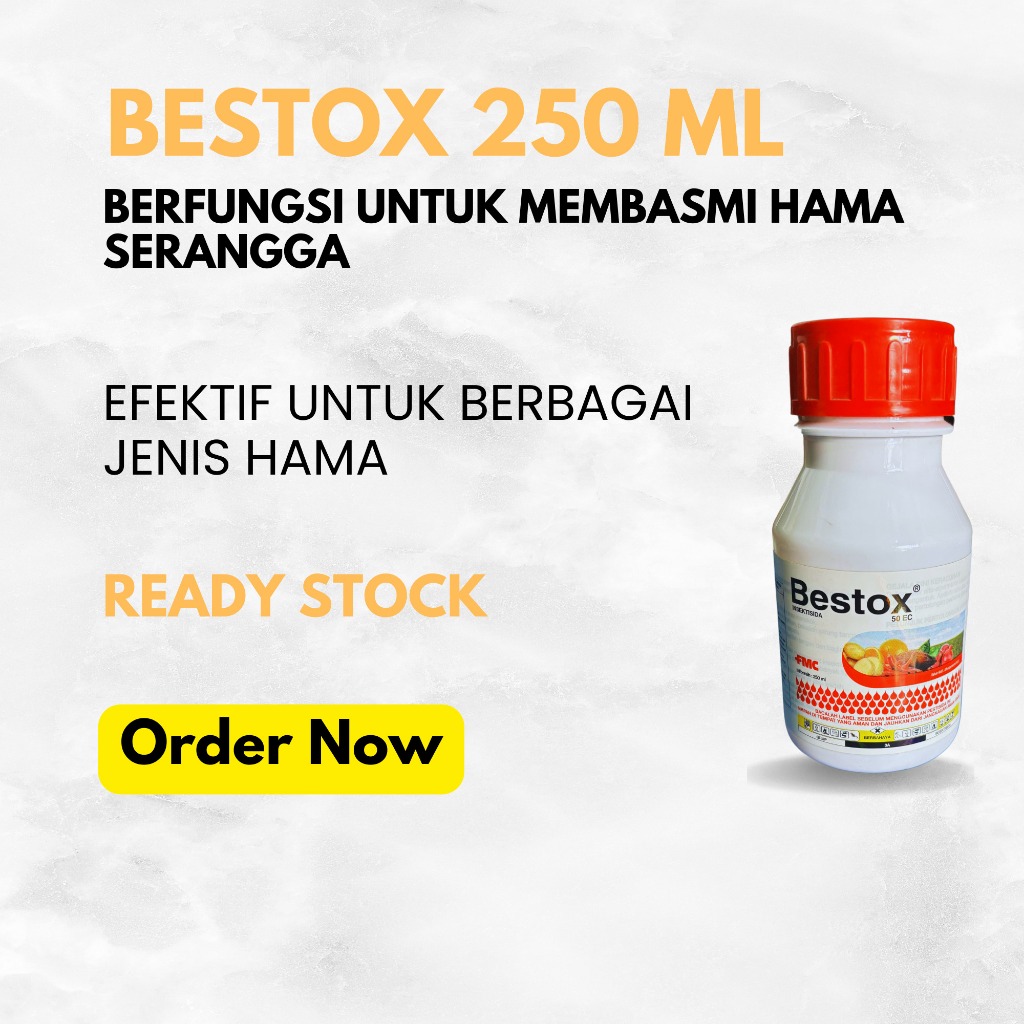 Jual Insektisida BESTOX 50EC 250 mL - Insektisida Efektif Untuk ...