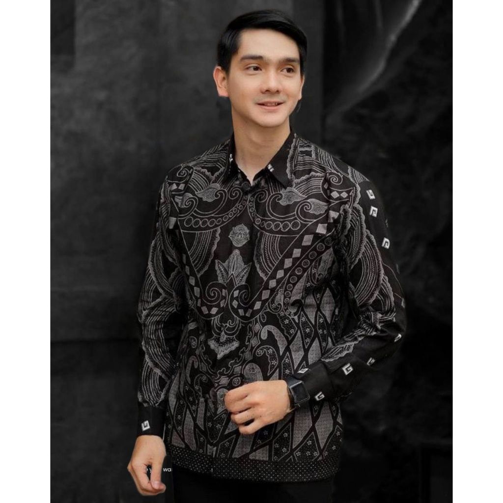 Jual Baju Batik Pria Gus Azmi Syubbanul Muslimin Batik Nakula Katun Halus Hadroh Azzahir Santri ...