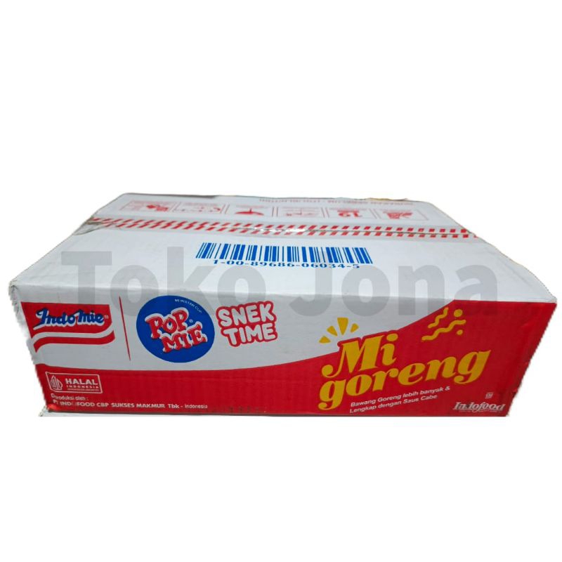Jual LE Pop Mie Snek Pop mi mini Mi Goreng 1 dus isi 12 pcs | Shopee ...