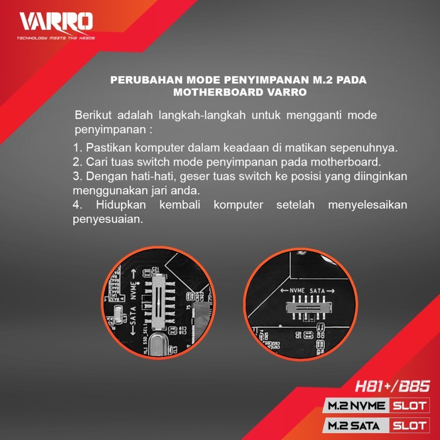 Jual MOBO VARRO H81+ / MOTHERBOARD VARRO H81+/B85 M.2 NVME DDR3 SOCKET ...
