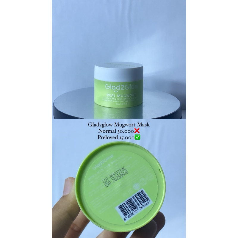 Jual PRELOVED G2G MUGWORT MASK [EXP 2025/06/06] | Shopee Indonesia