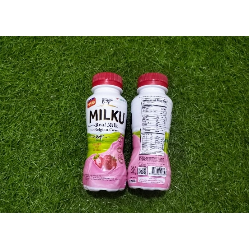 Jual ( PROMO ! ) Milku Susu Rasa Strawberry Isi 5 Pcs UHT Susu Enak ...