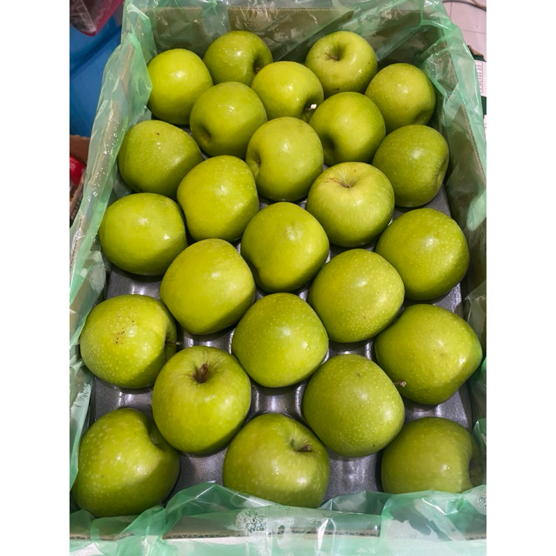 Jual apel hijau granny smith fresh Import USA 1 dus | Shopee Indonesia